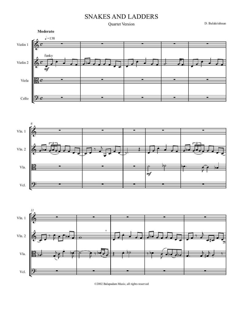 Snakes And Ladders | Turtle Island Quartet